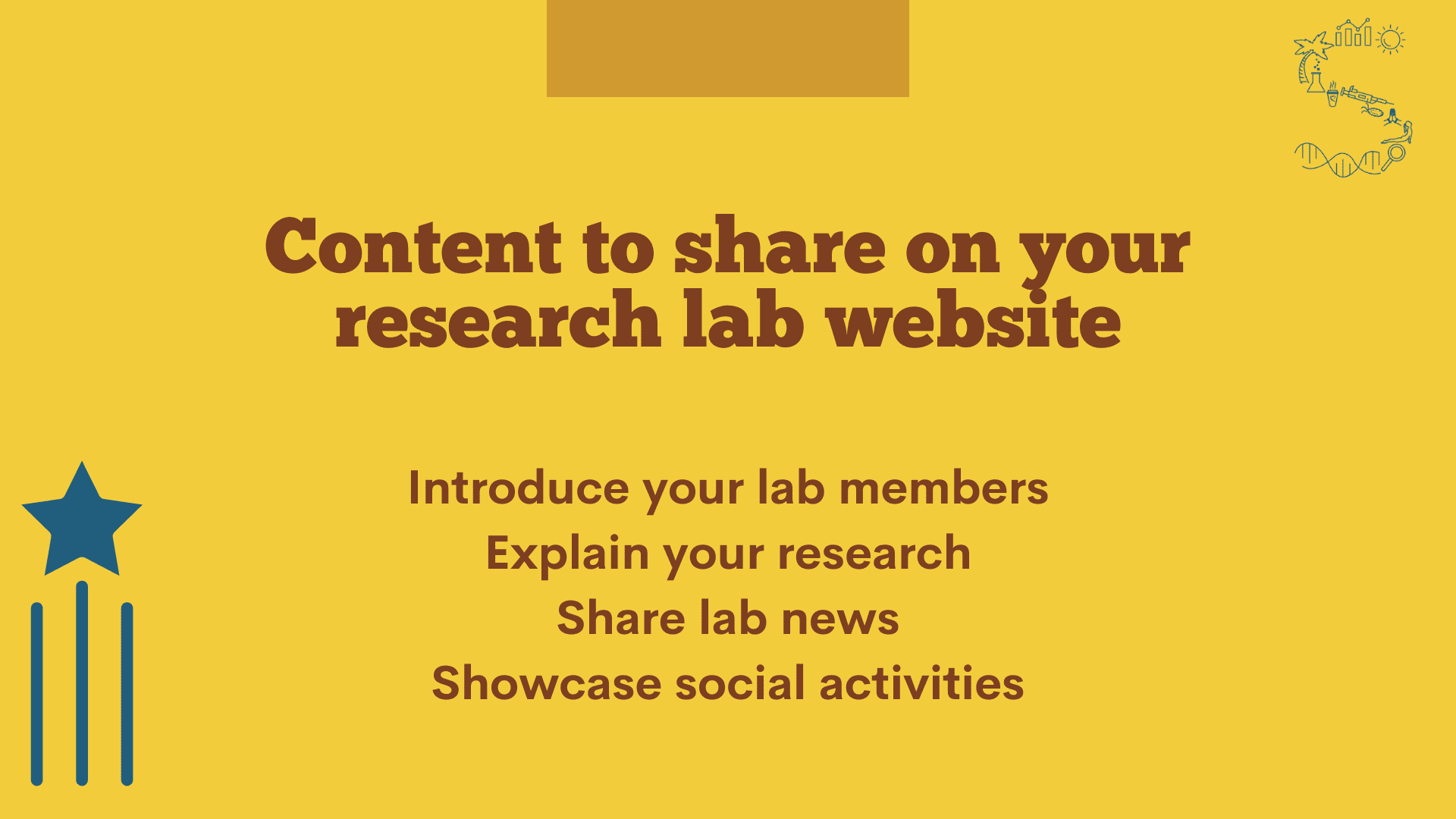 How a research lab website can boost your scientific career